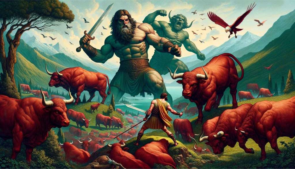 Los bueyes de Gerión: el décimo trabajo de Hércules - REVISTA LITERARIA ...